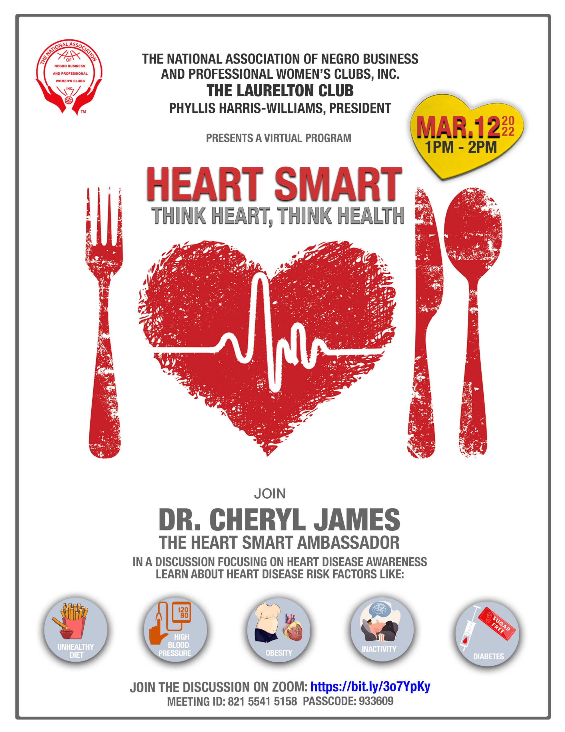 The Laurelton Club – Smart Heart, Think Heart, Think Health – NED-NANBPWC